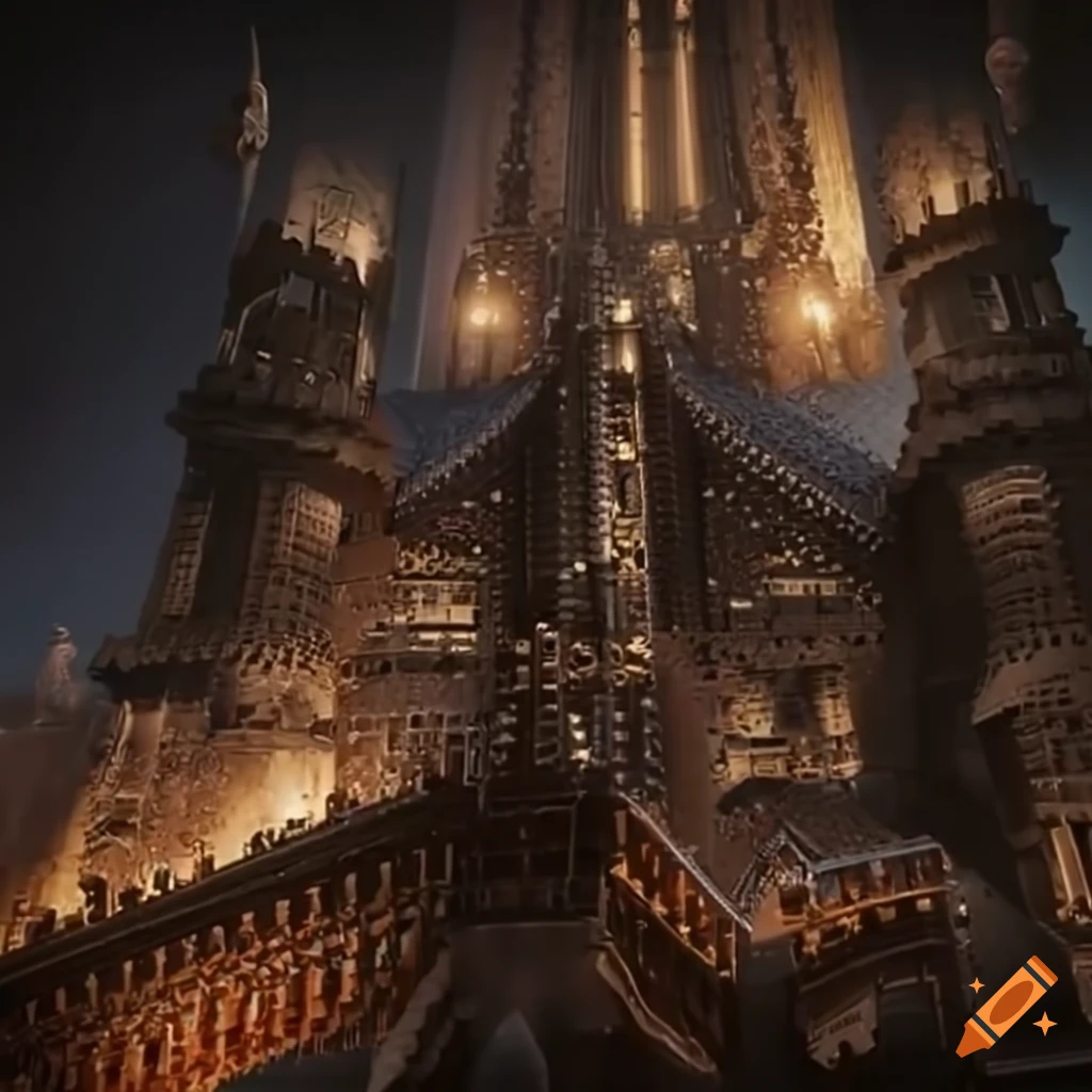 Image depicting massive architectural builds