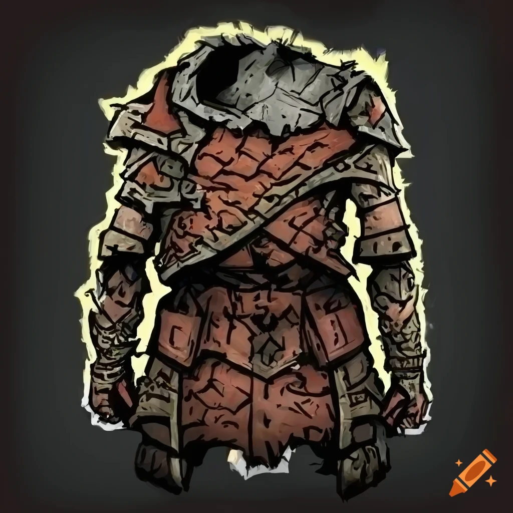 Fantasy artwork of a character wearing fur body armor