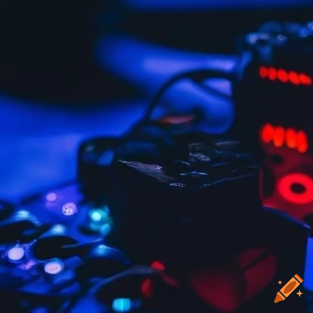 Gaming party server on Craiyon