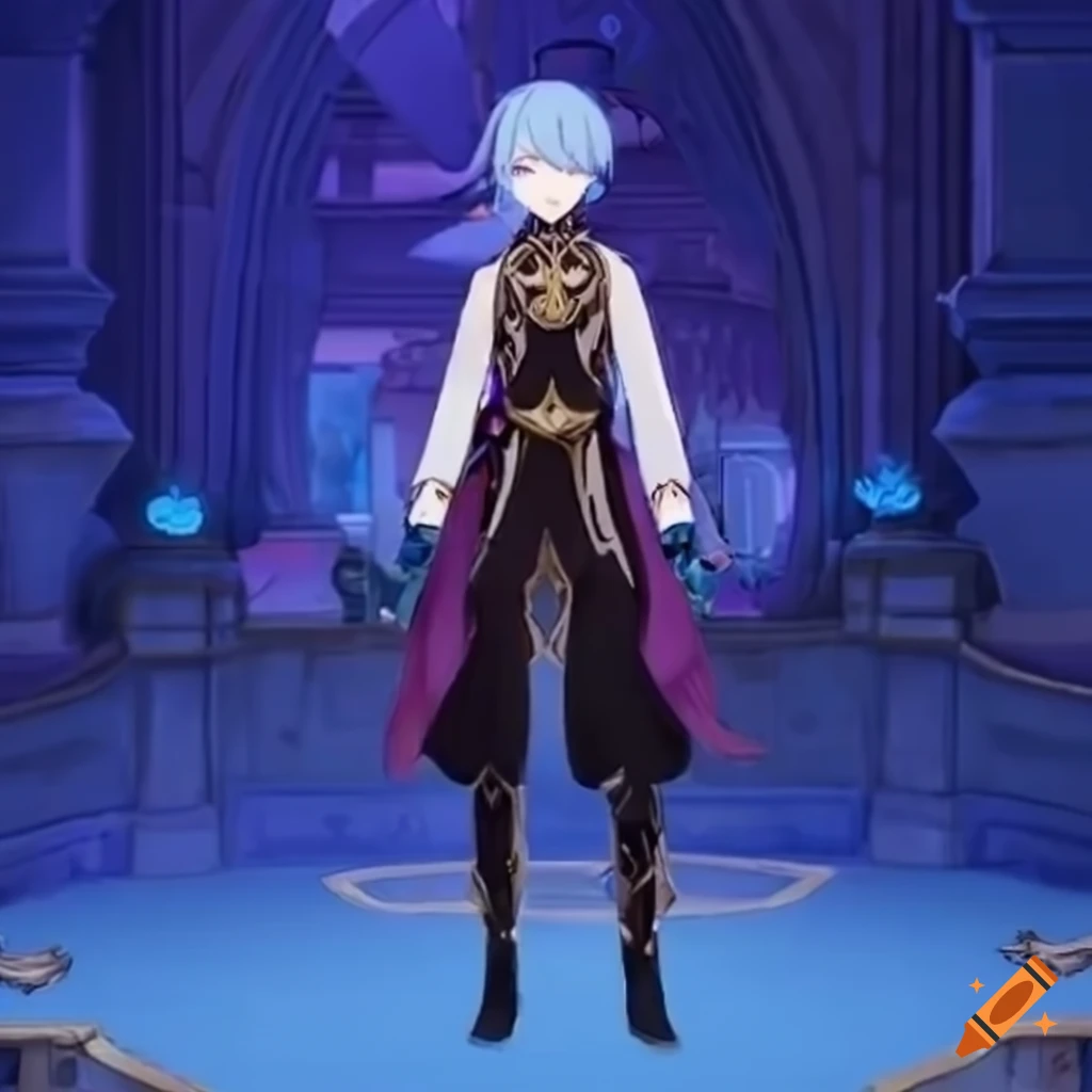 Fontaine outfit from genshin impact