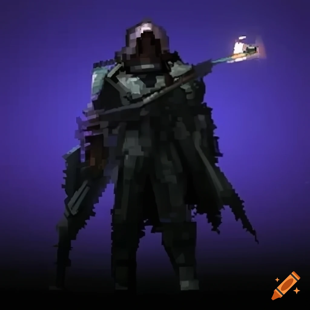 Fantasy rpg statue sprite in 16-bit style on Craiyon