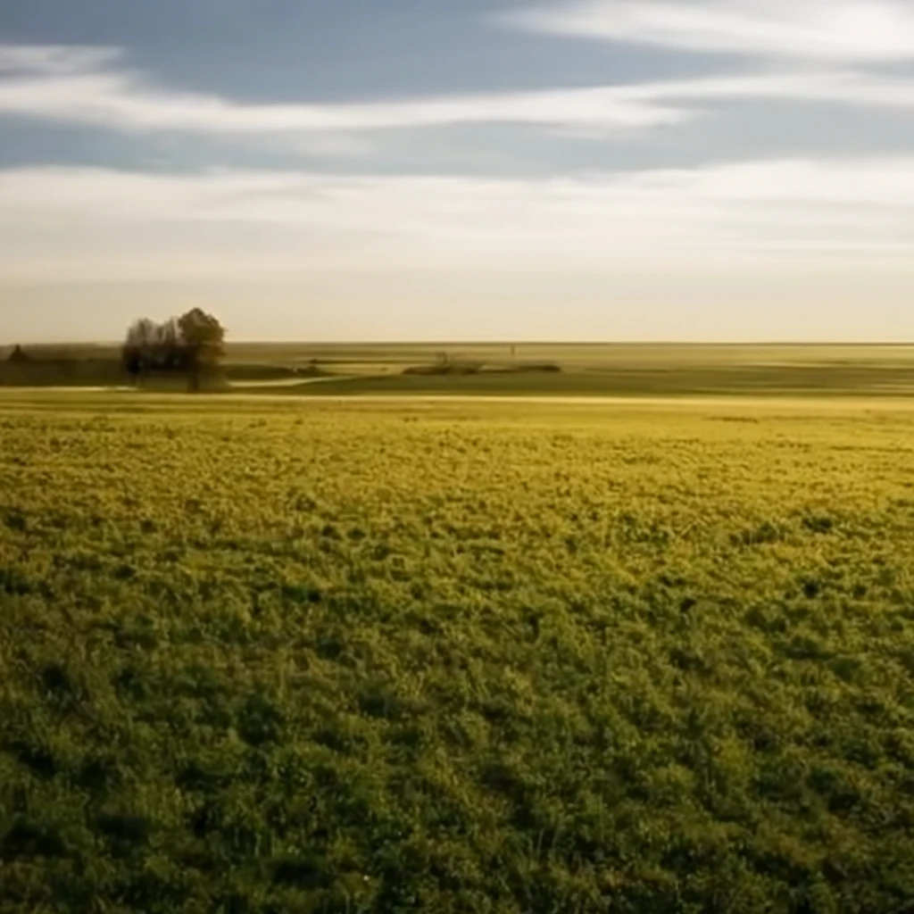 Field landscape on Craiyon