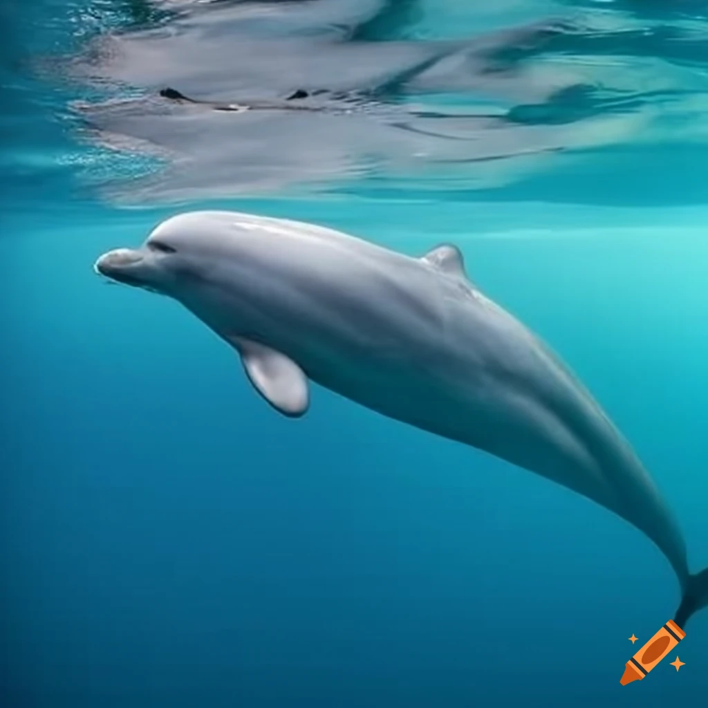 A highly intelligent and charismatic dolphin named atlas in the pacific ...