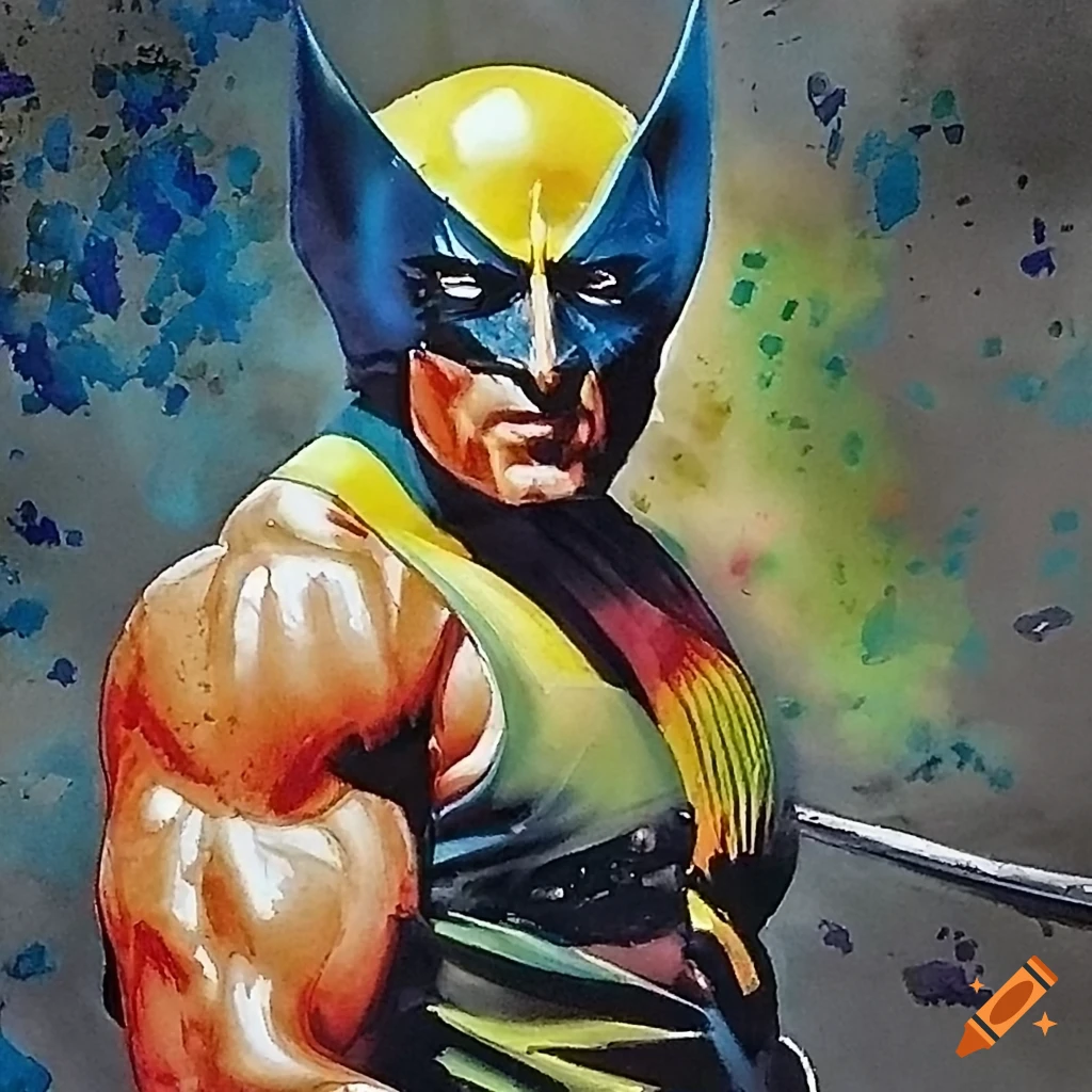 Photo realistic image of wolverine fighting crime in nyc on Craiyon