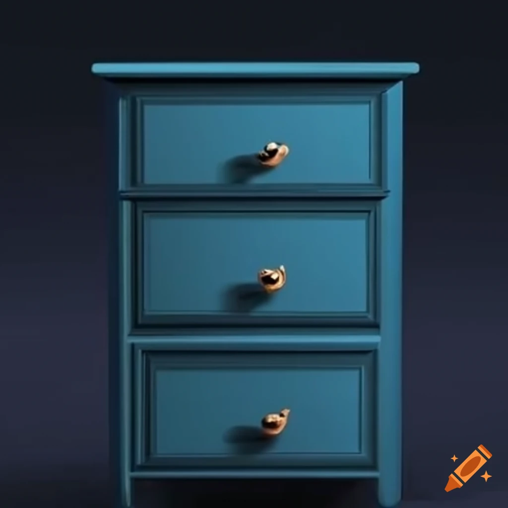 Cartoon bedside table on Craiyon