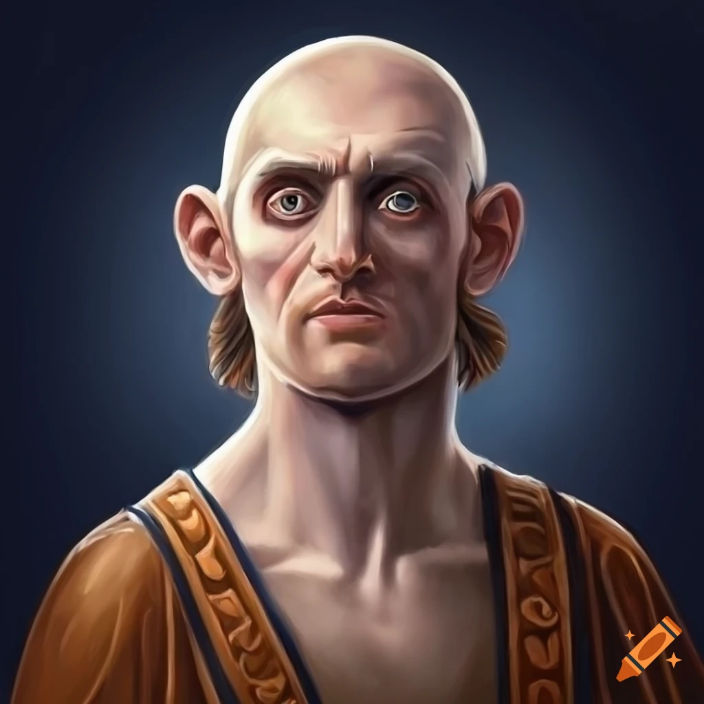 Shuli egar dressed as a roman emperor on Craiyon