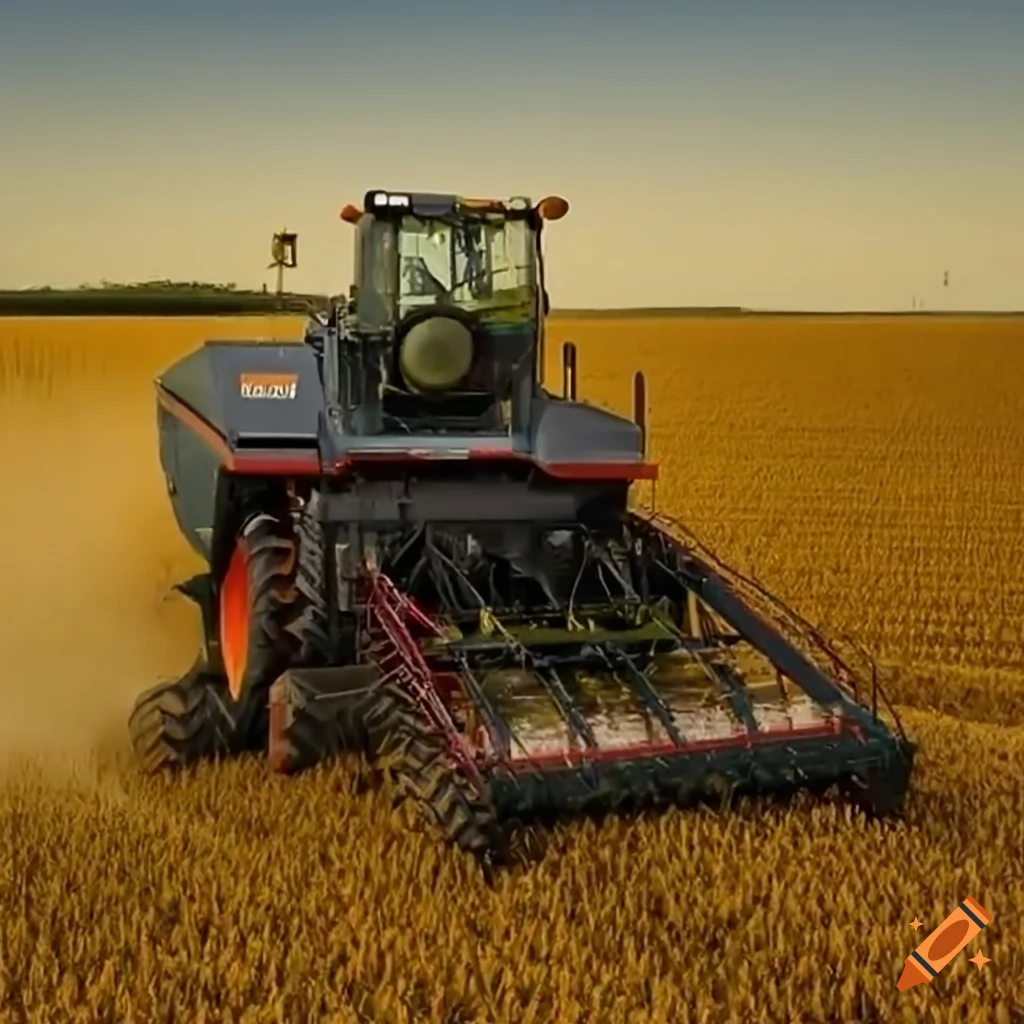 A no-till agricultural tracktor for nutriing the soil with high ...