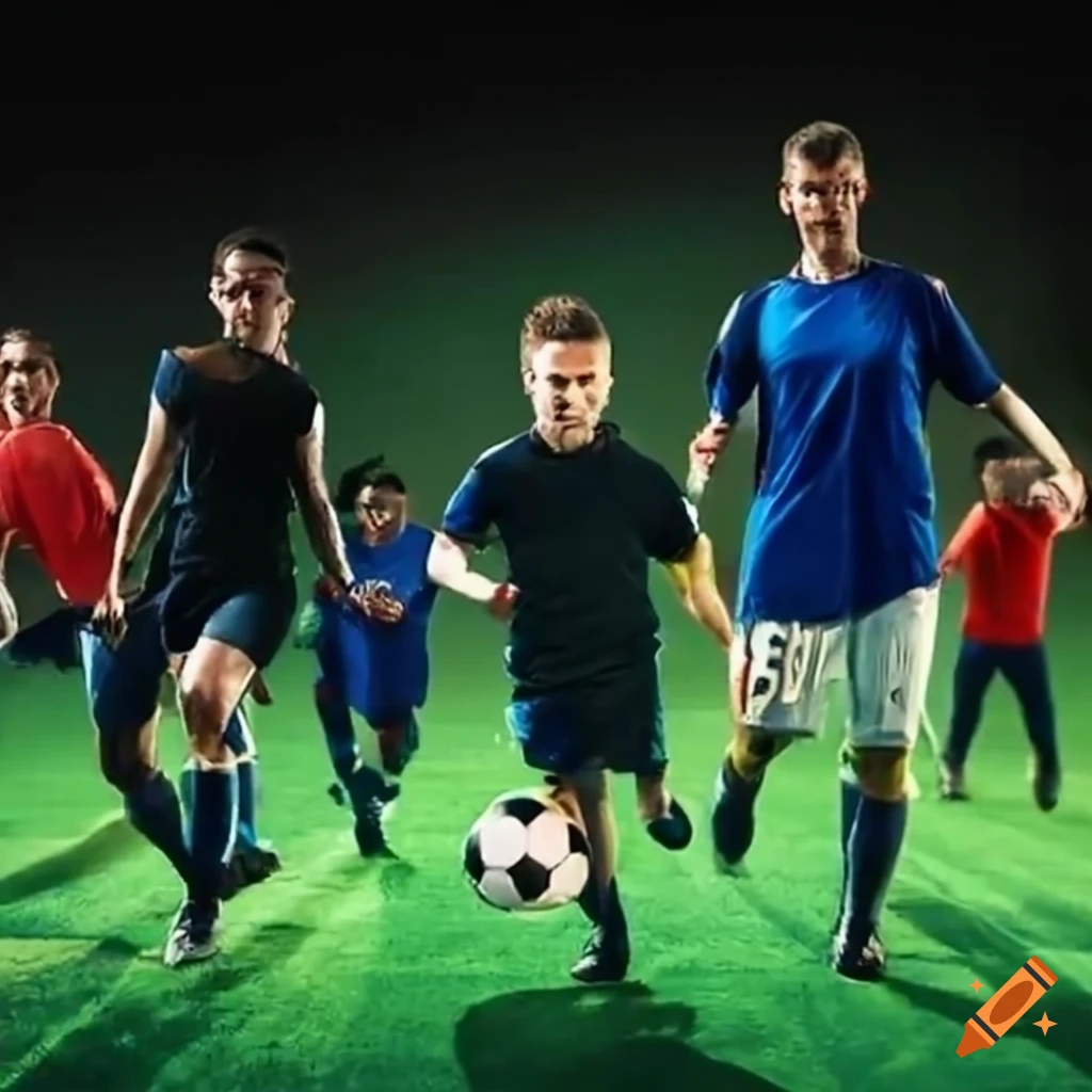 Play football on Craiyon