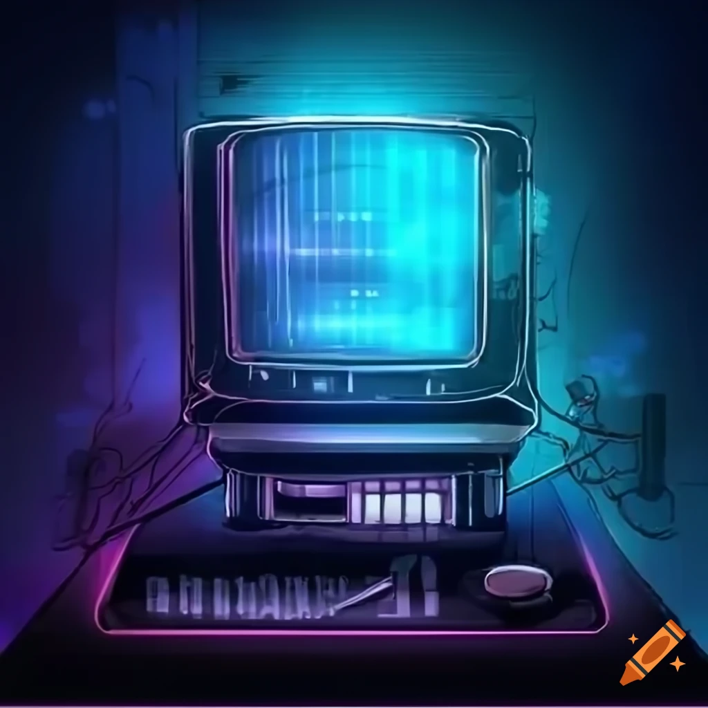 Ultra realistic depiction of TCP/IP network connections on Craiyon