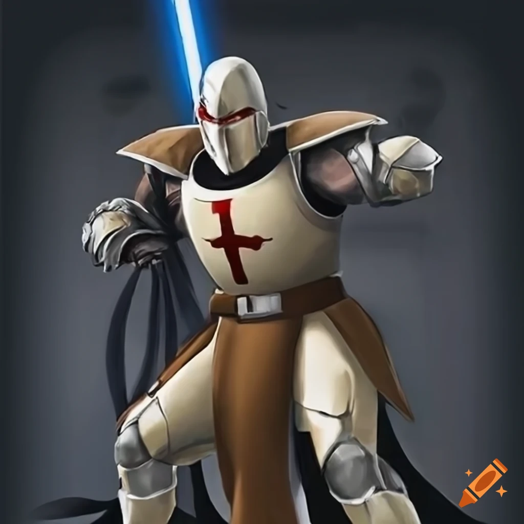 Mace windu fusion alucard as blue templar armor knight with samurai ...
