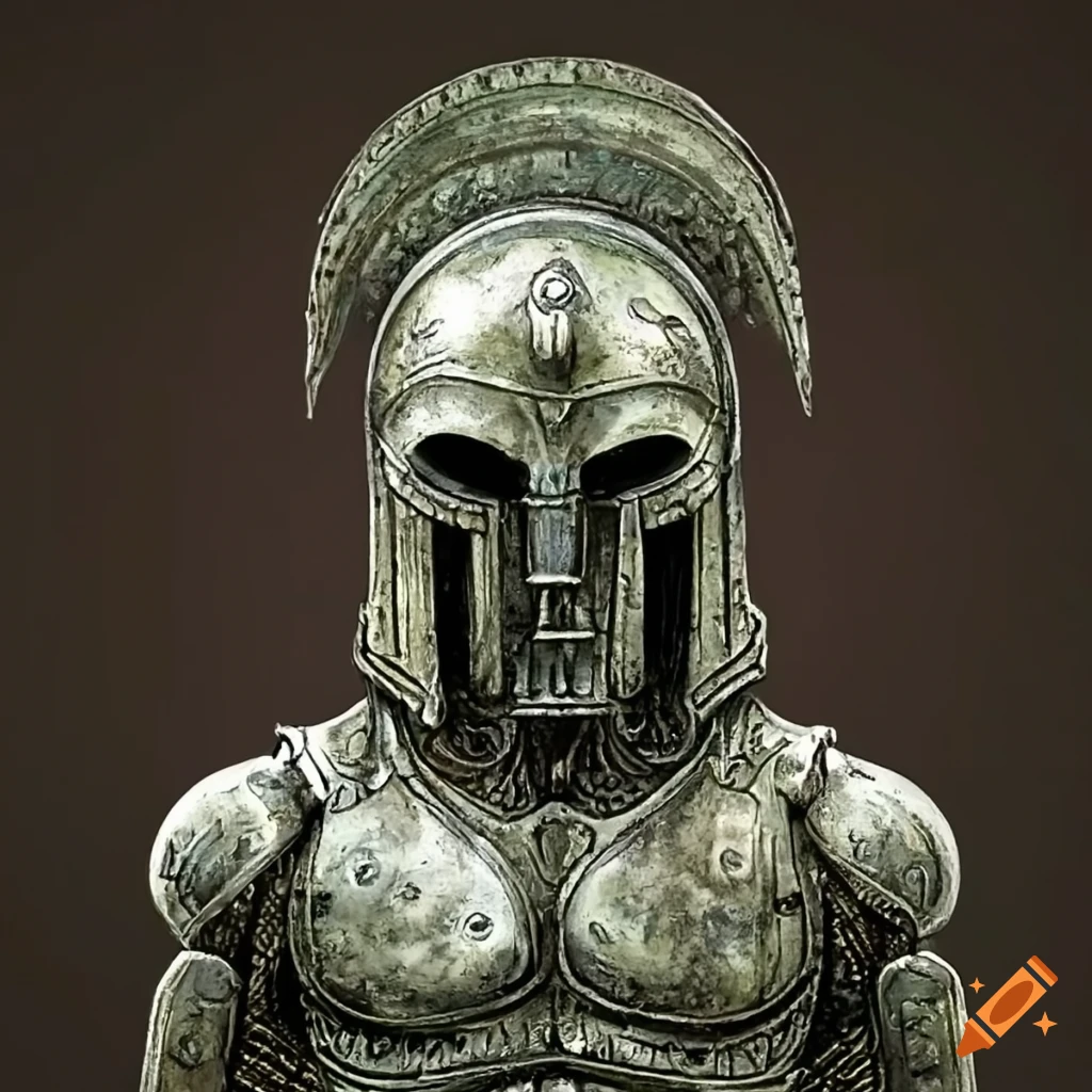 Bronze automaton of greek myth on Craiyon