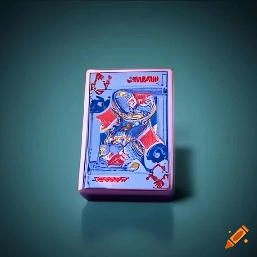 Custom tuck box for poker cards on Craiyon