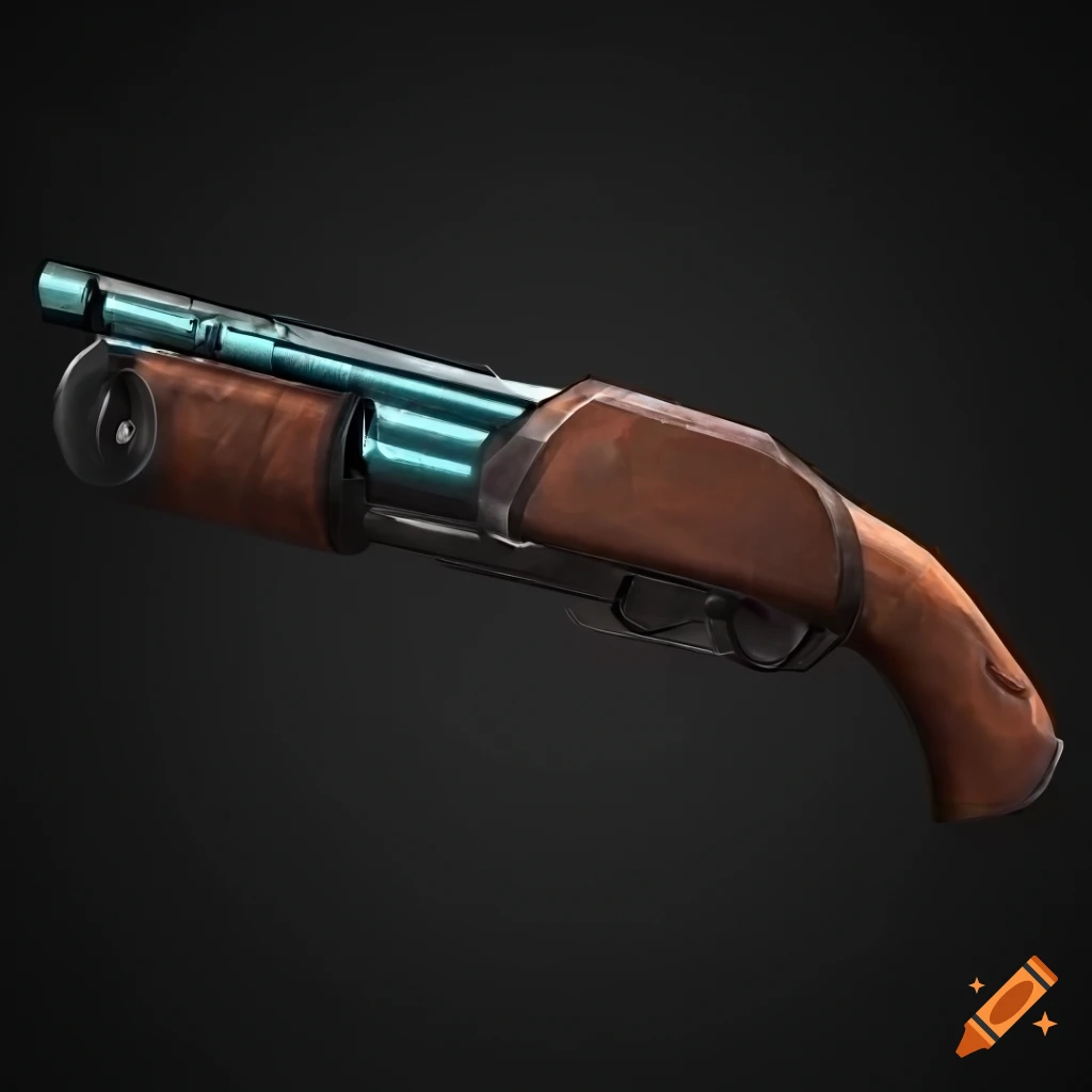 Magical wand rifle on Craiyon