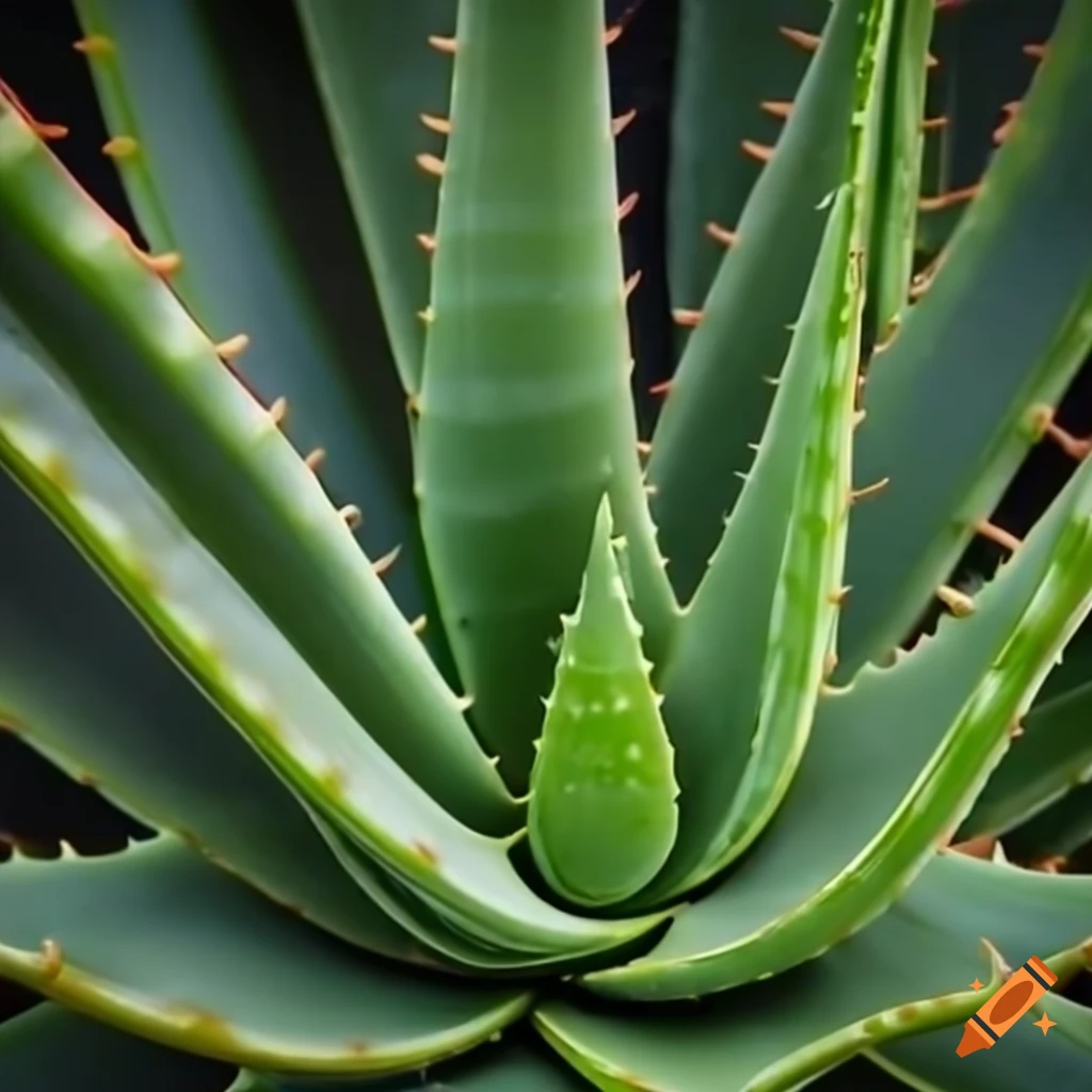 Image of aloe vera plant on Craiyon