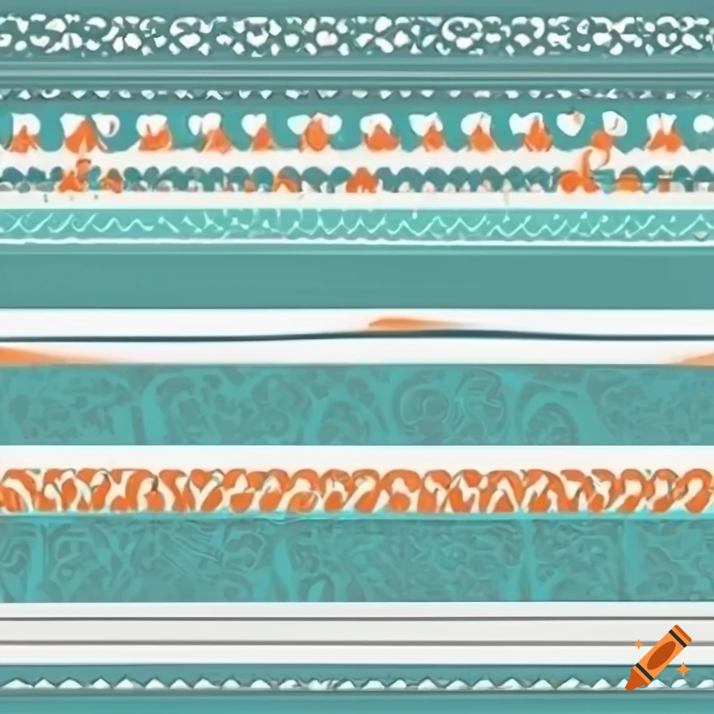 Turquoise And Orange Border Premium Traditional Pallu Paithani Saree