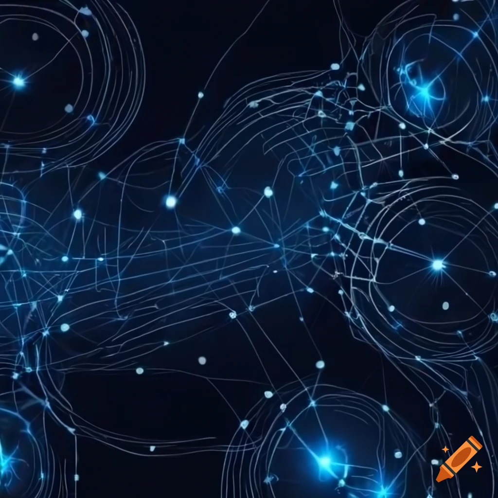 Ultra-realistic depiction of tcp ip network connections