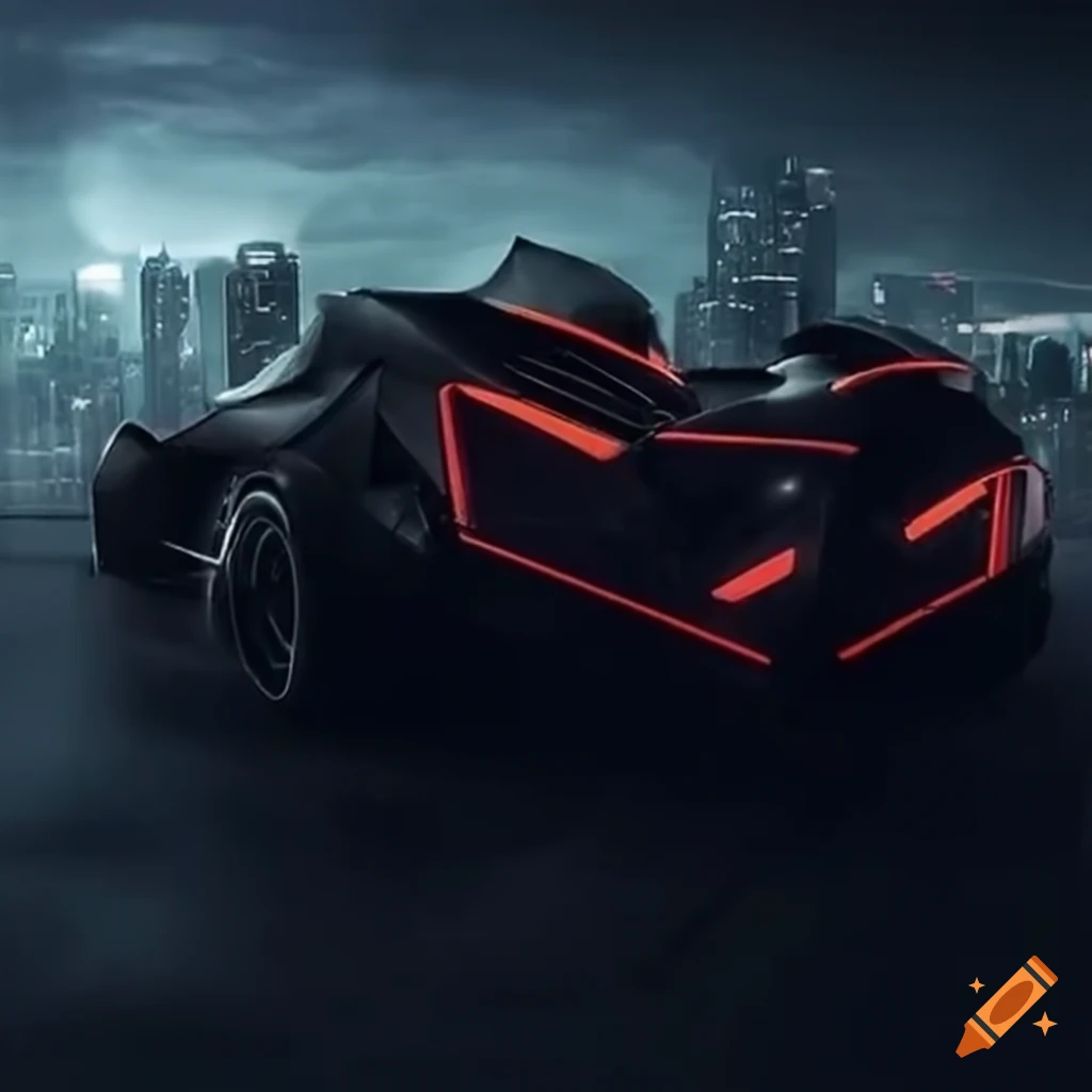 New armored batmobile design on Craiyon