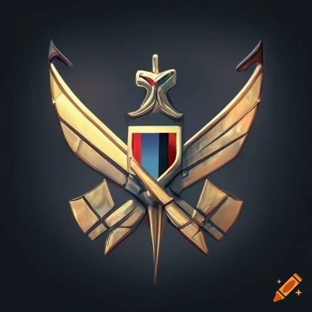 Unit emblem with the name nssserver f-16 fighter jet emblem on Craiyon