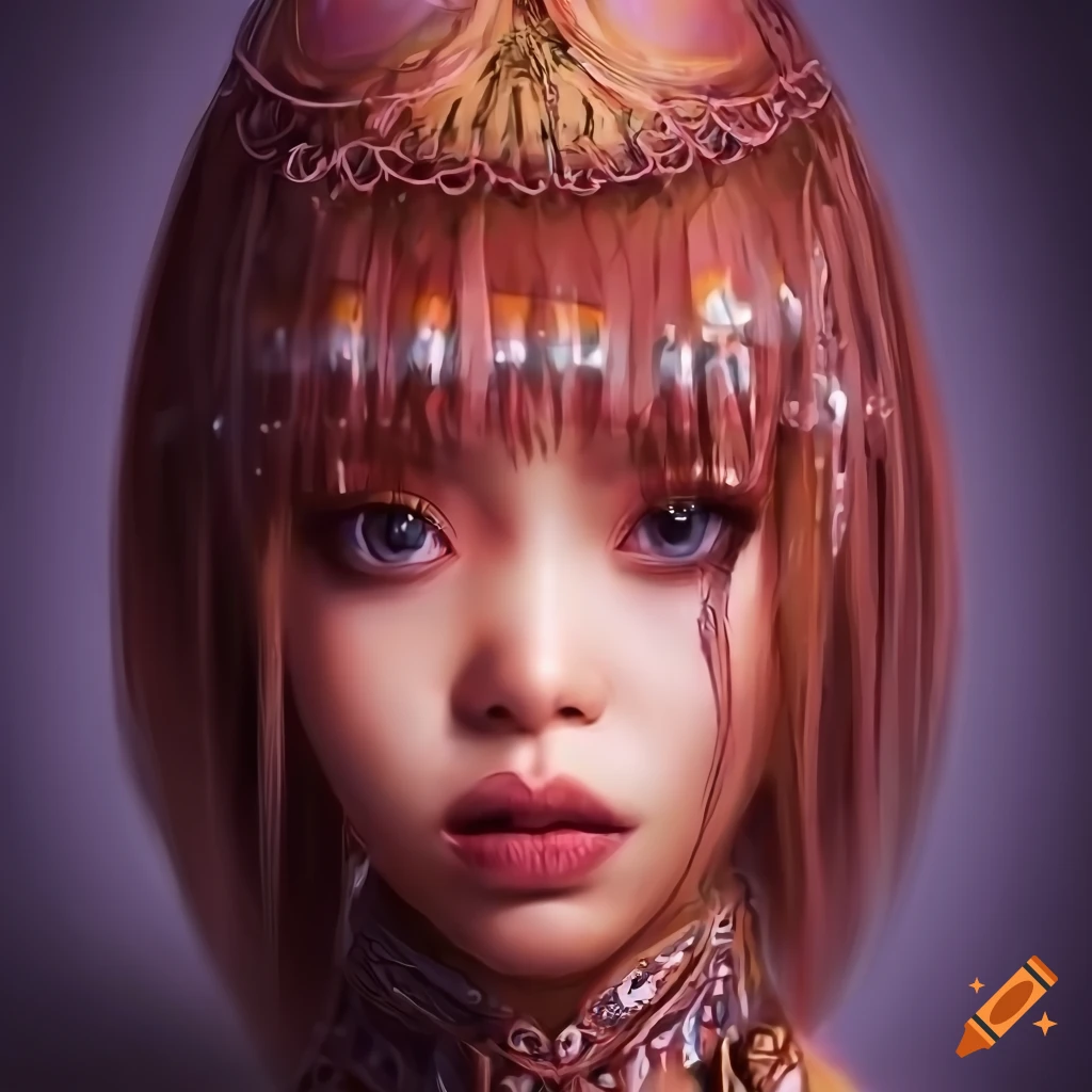 Highly detailed portrait of a Japanese gyaru on Craiyon