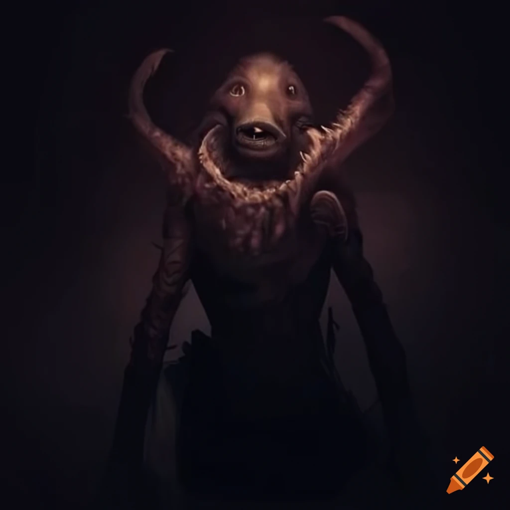 Cunning and mysterious creature on Craiyon