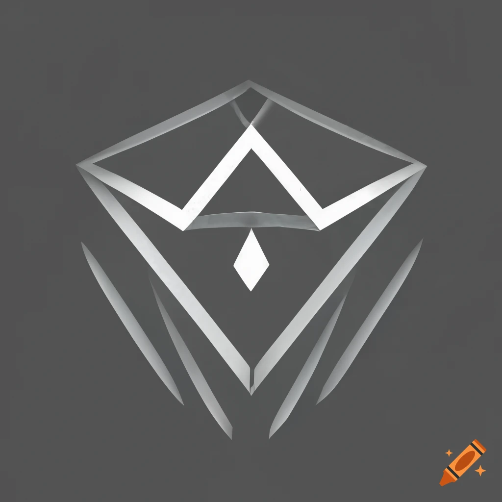 Polygon muscleman logo on Craiyon