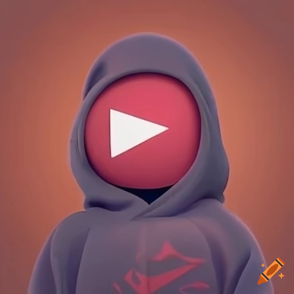 Humorous YouTube logo on Craiyon