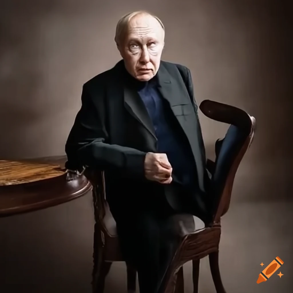 Humorous image of vladimir putin