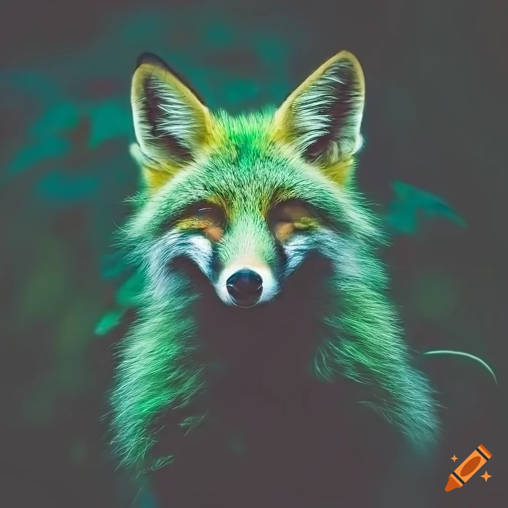 Anthropomorphic fox character named gigachad on Craiyon