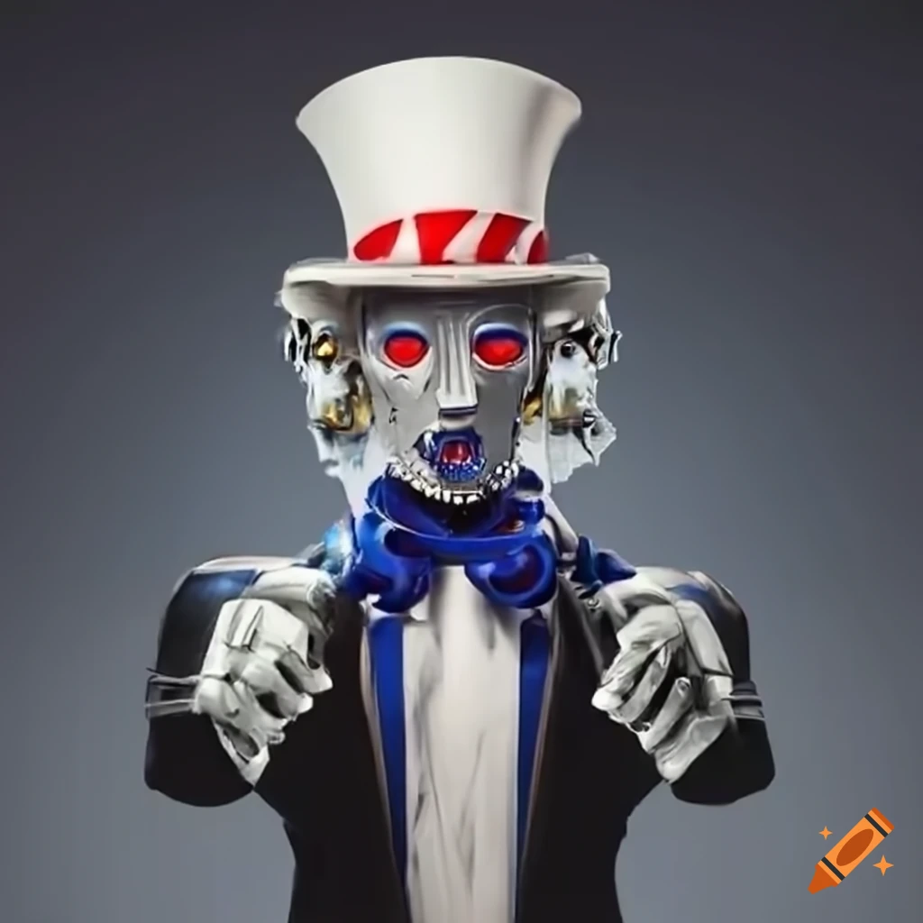 Giger alien statue of liberty sculpture on Craiyon