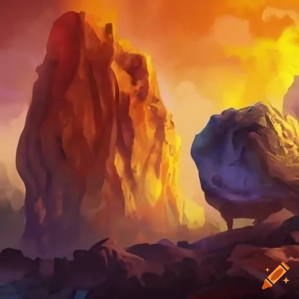 Illustration of chunk caching on Craiyon