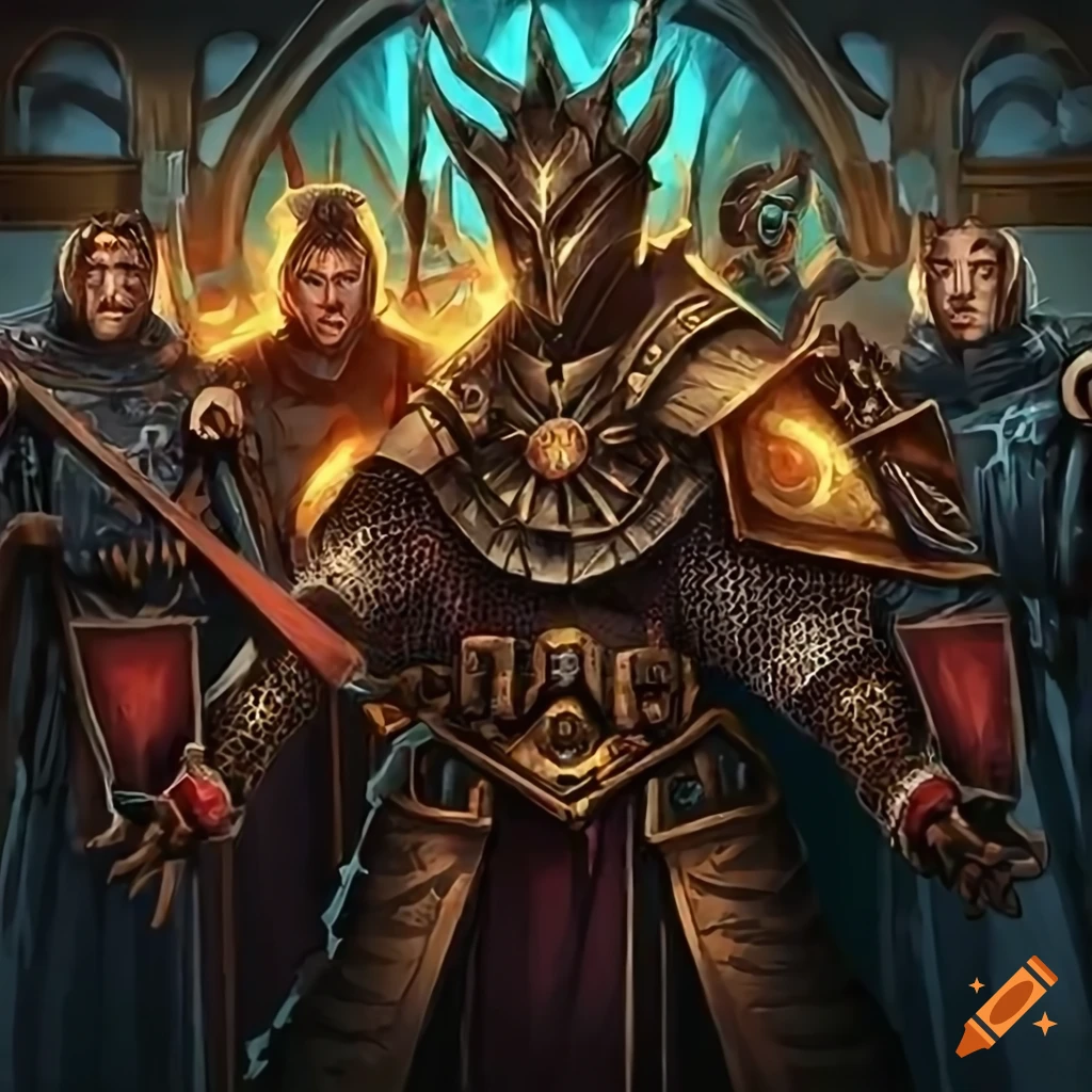 Hd image of knights besieging a castle on Craiyon