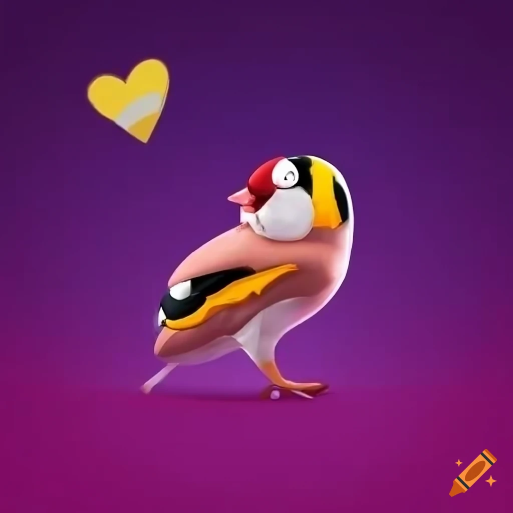 Ultra-realistic 8K goldfinch artwork on Craiyon