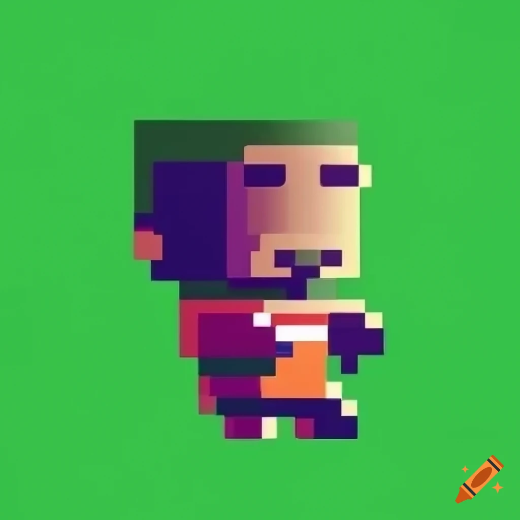 8-bit gameplay on snes with nes color palette on Craiyon