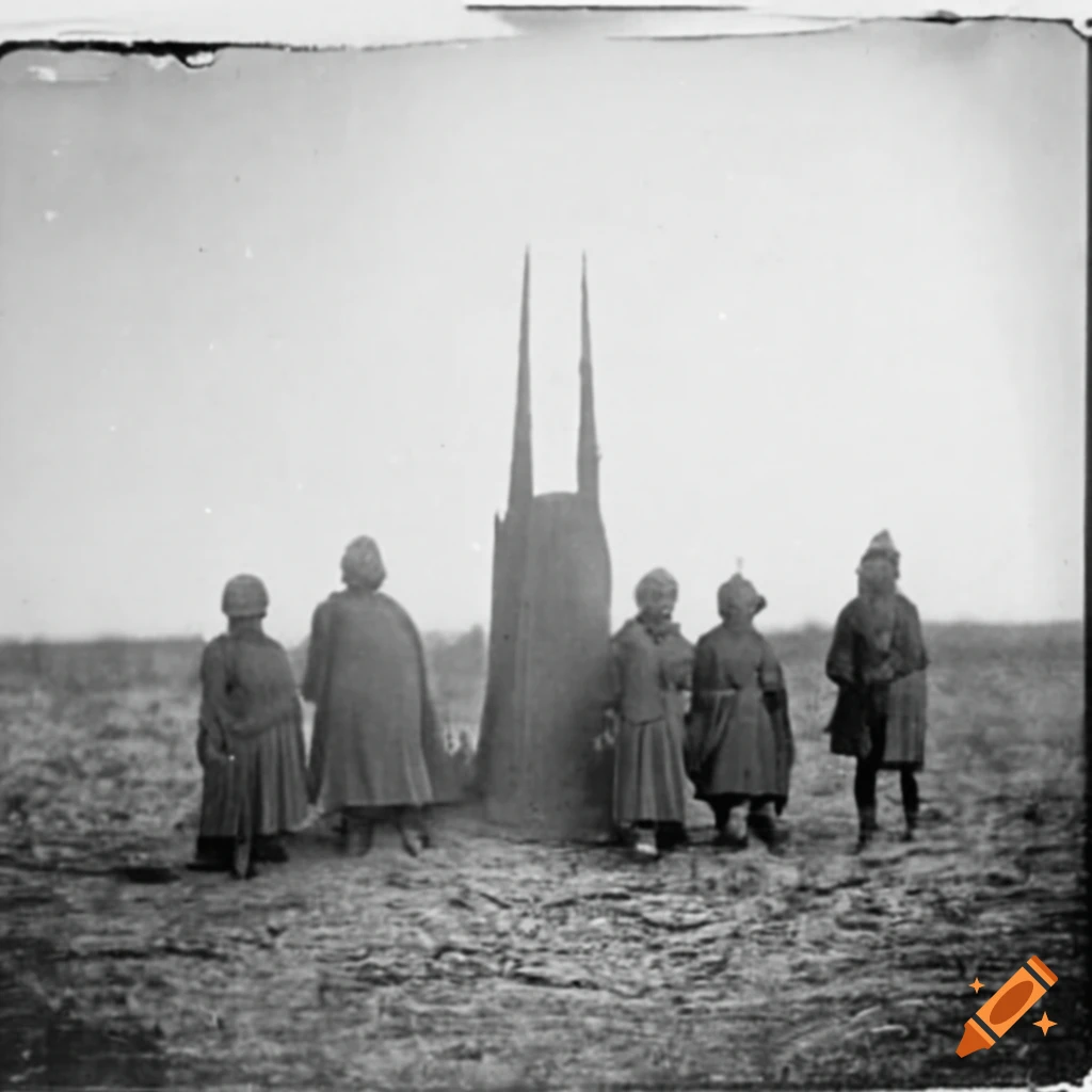 Photograph of the tunguska event, 1908 on Craiyon