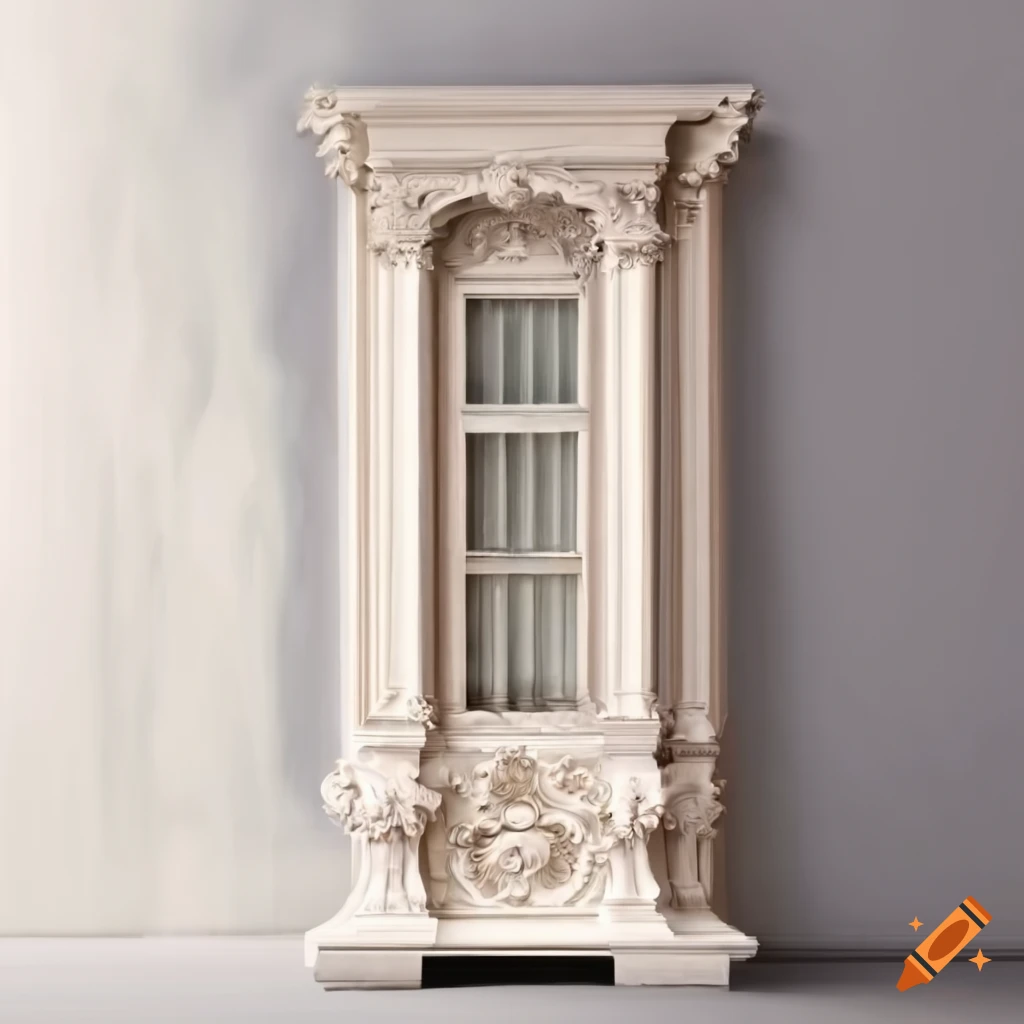 Interior design with rococo elements