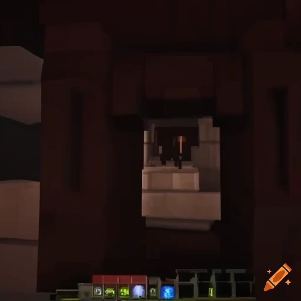 Screenshot of bedwars gameplay