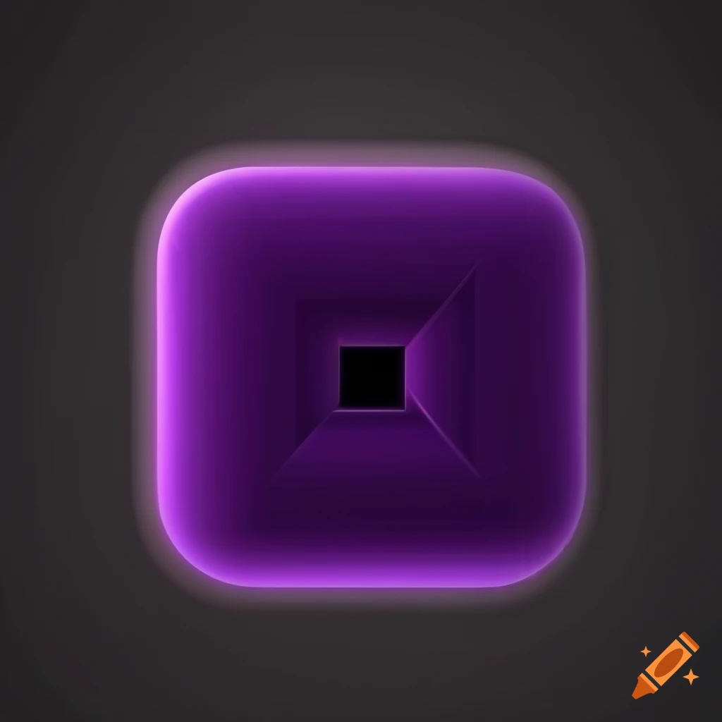 Empty black square icon on Craiyon