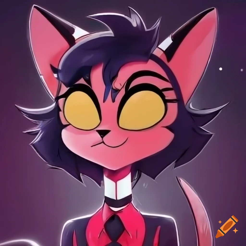 Funny Cartoon Cat From Helluva Boss Funny Cartoon Cat From Helluva Boss