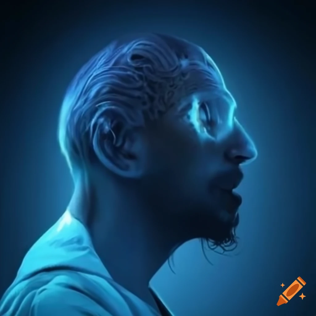 Conceptual image representing insomnia on Craiyon