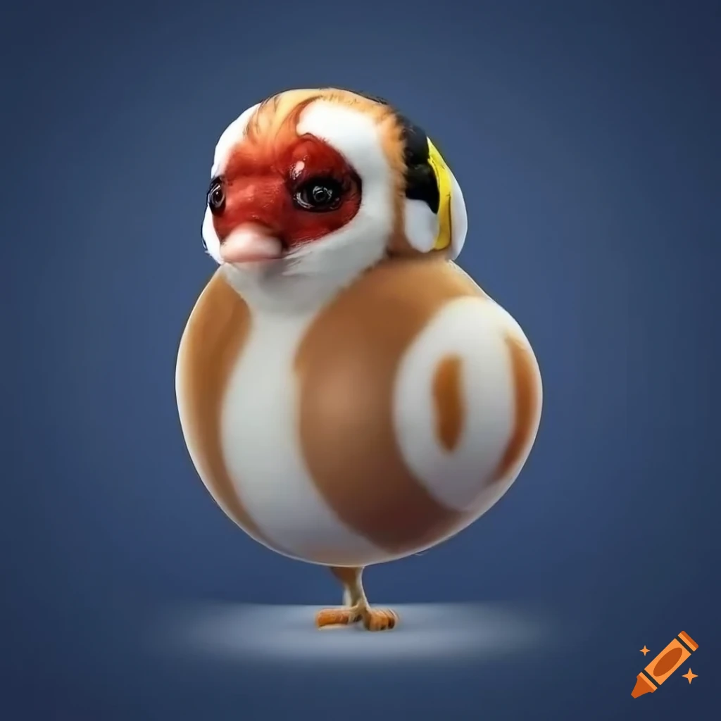 Ultra realistic goldfinch bird in 8K resolution on Craiyon