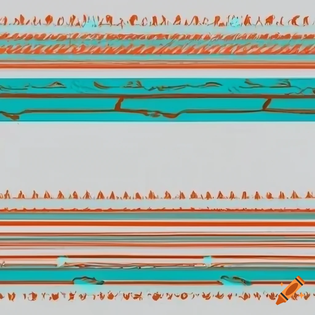 Abstract blue and green brush strokes on white background on Craiyon