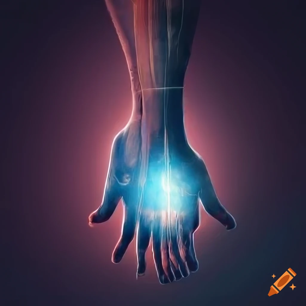 Flowers surrounding anterior cruciate ligament in human on Craiyon