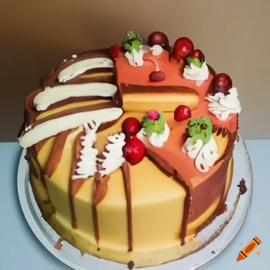 Image illustrating a successful cake business on Craiyon