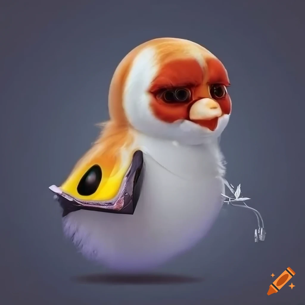 Ultra realistic goldfinch bird in 8k resolution on Craiyon