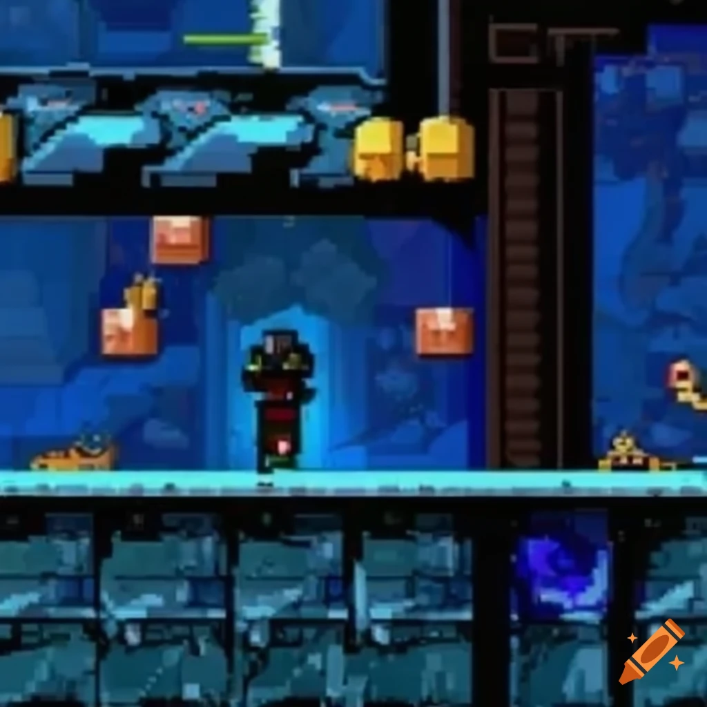 Online game servers for bomberman on Craiyon