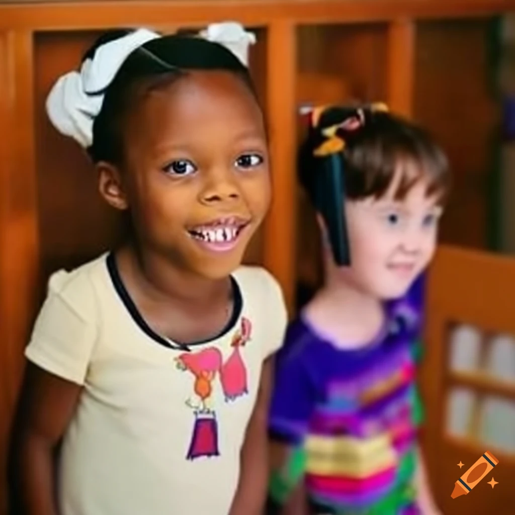 Image representing today's kids on Craiyon