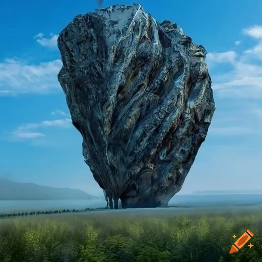 Masterful intricate landscape sculpture with high definition under ...