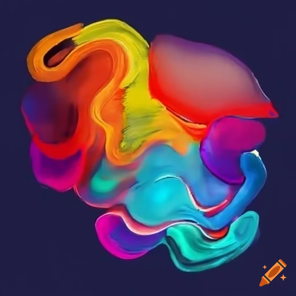 Abstract surreal art depicting remorse in nature on Craiyon