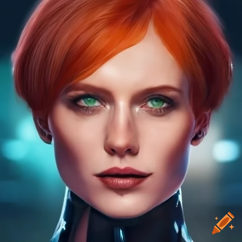 Man and woman participating in a spaceship marathon on Craiyon