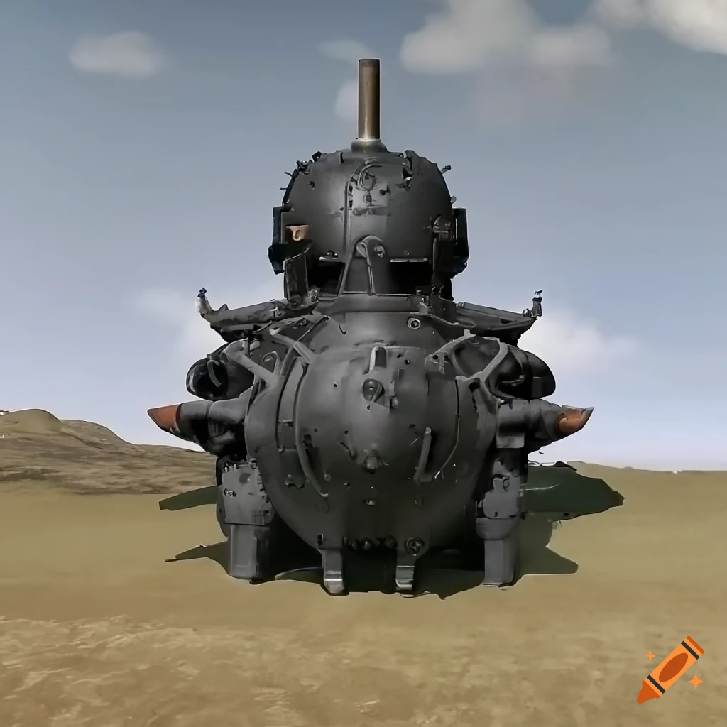 Photo-realistic design of a knight-shaped steam locomotive with black ...